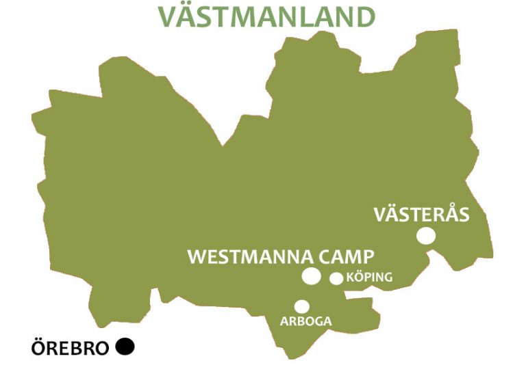 Hitta hit - Westmanna Camp